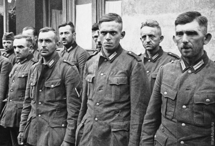 German prisoners of war. The Invasion of Poland, Warsaw, September 1939 ...
